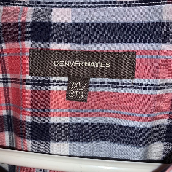 Denver Hayes | Shirts | Denver Hayes Mens Casual Short Sleeve Button ...